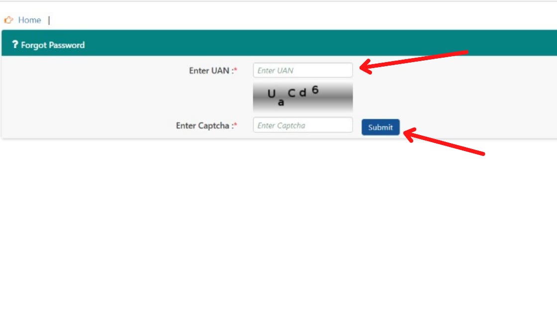 Forgot UAN Password - How to change UAN Login Password 2024