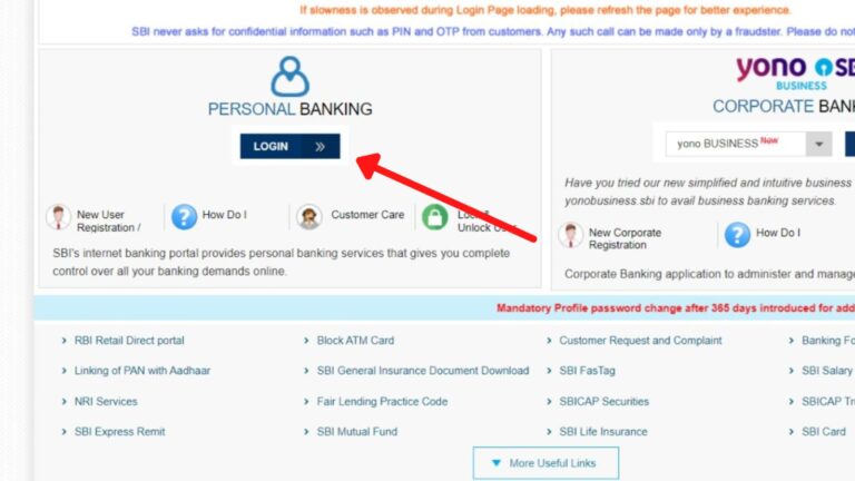 How To Reset SBI Net Banking Profile Password (In 4 Steps)