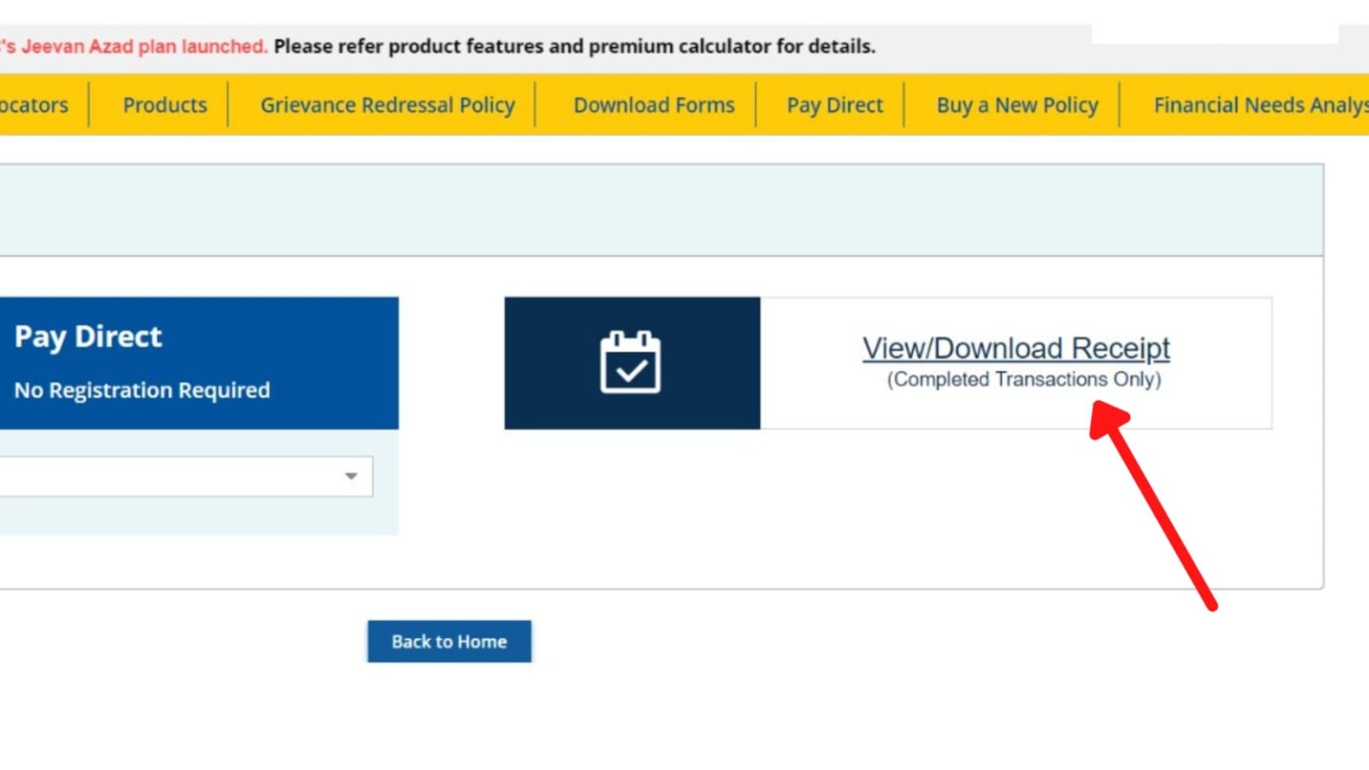 How to Download LIC Premium Receipt Without Login - Dreamtrix Finance