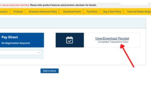 How to Download LIC Premium Receipt Without Login - Dreamtrix Finance