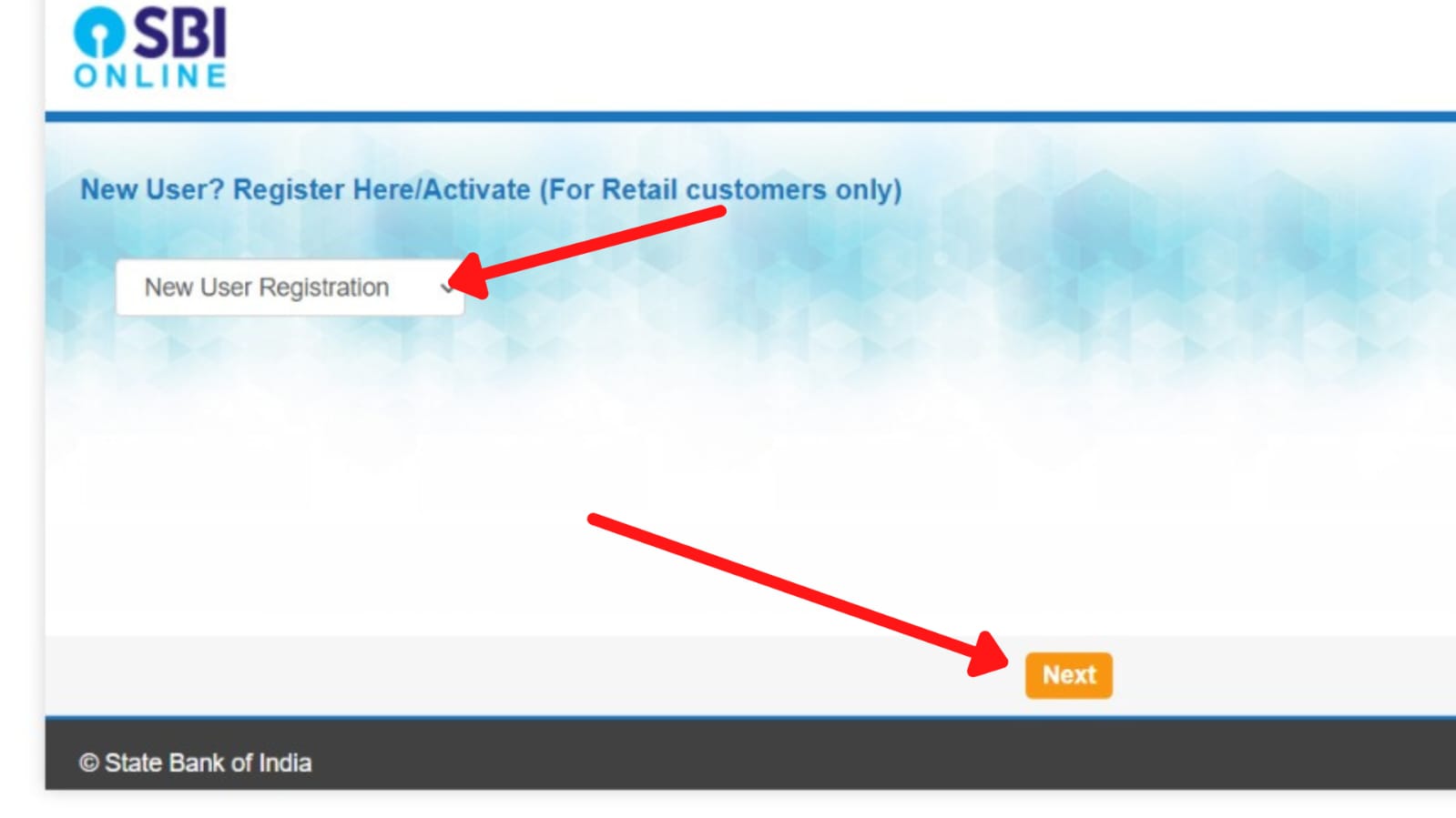 How To Register On SBI Online Net Banking Portal (In 5 Steps)