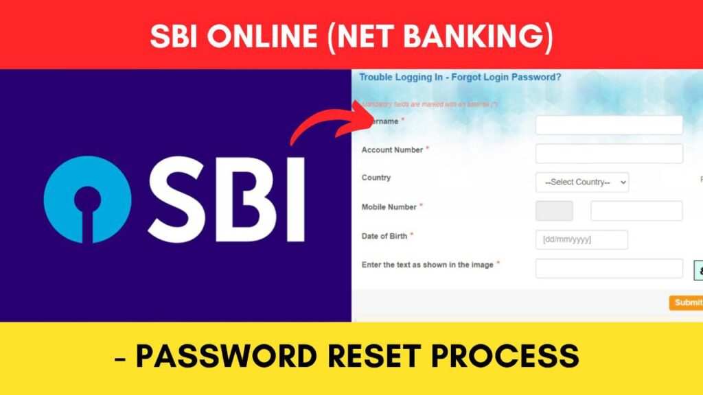 How To Reset SBI Net Banking (SBI Online) Password 2023 - Dreamtrix Finance