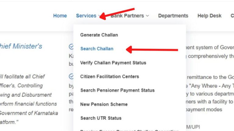 How To Search Khajane 2 (K2) Challan Online In Karnataka - Dreamtrix ...