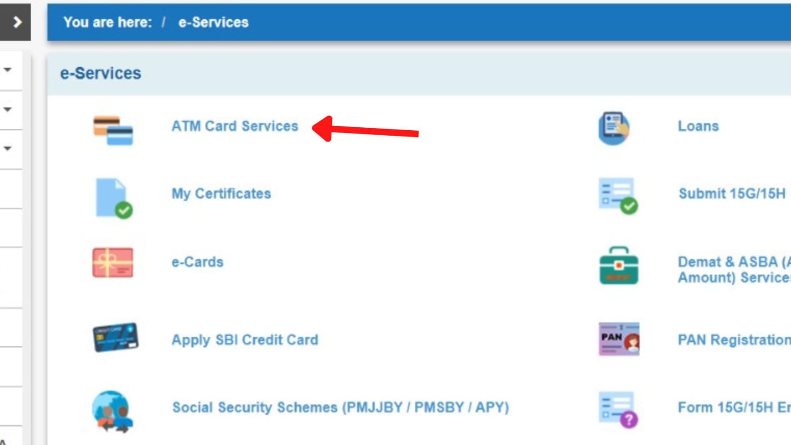 How To Track SBI ATM (Debit) Card Online (Via Net Banking)