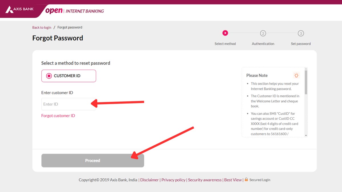 How To Reset Axis Bank Net Banking Password Online (In 4 Steps)
