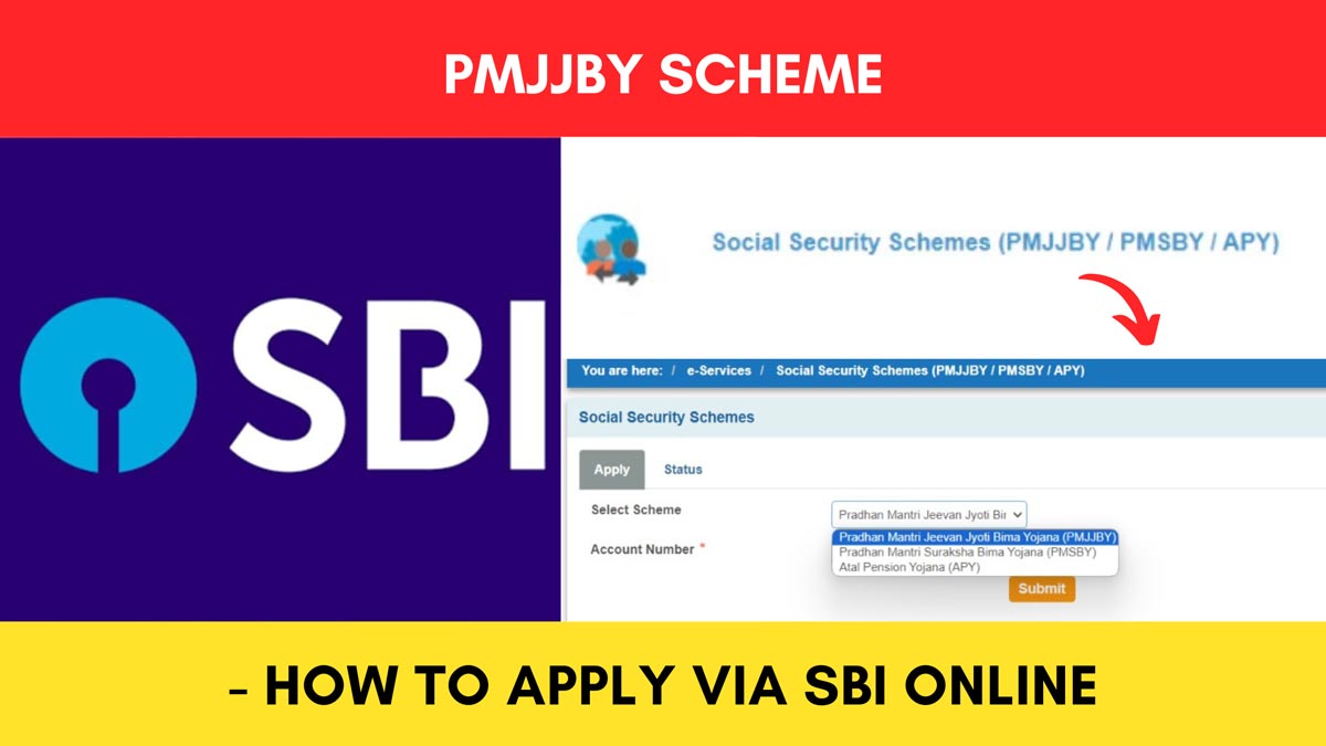 How To Apply For PMJJBY Scheme (Via OnlineSBI)