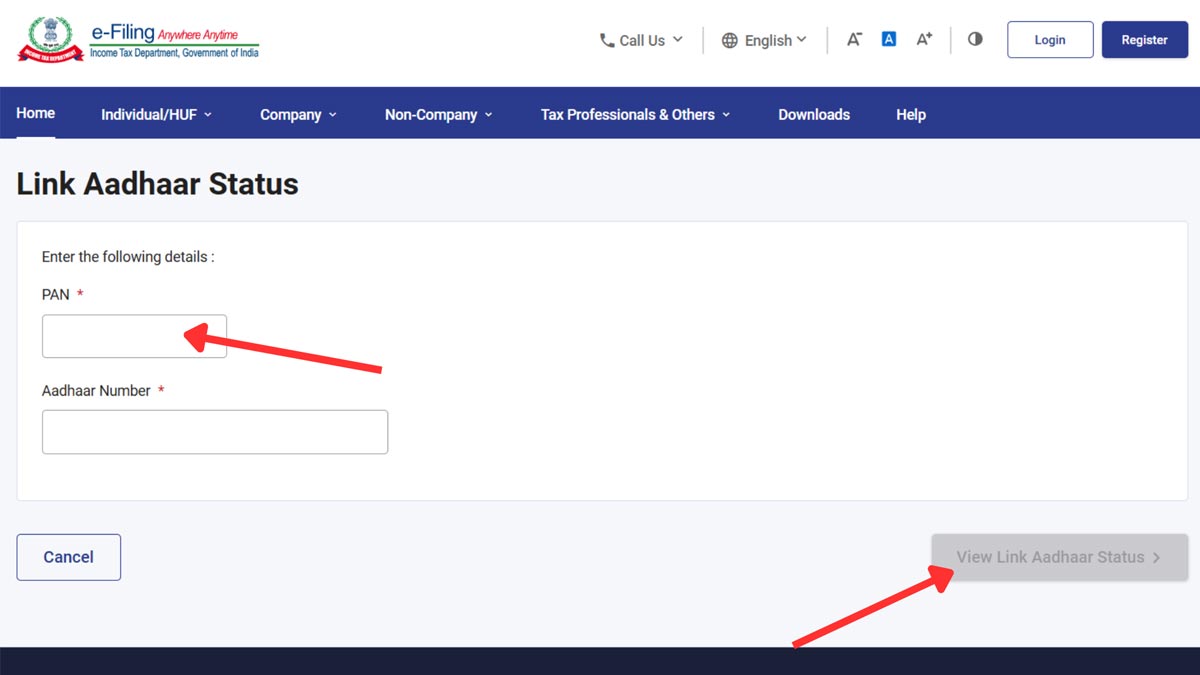 How To Check PAN Card And Aadhaar Link Status (In 3 Steps)